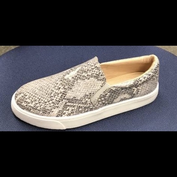 Shoes | Beige Python Slip On Price Is Firm | Poshmark